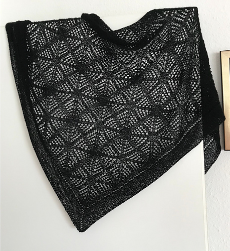 Ravelry: Aether Shawl pattern by Amy van de Laar