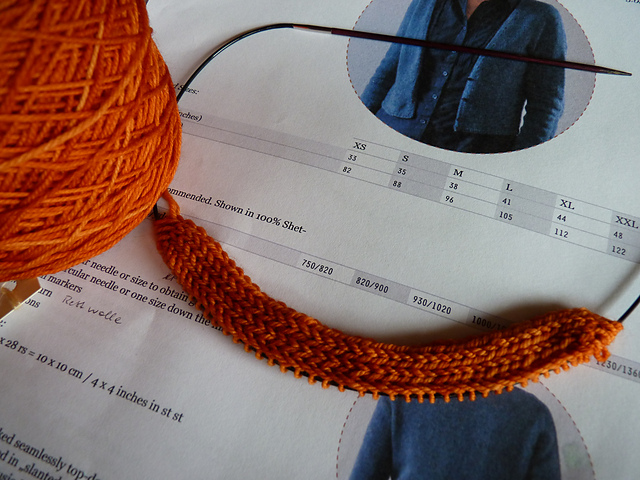 Ravelry: wolling's slanted Sleeven