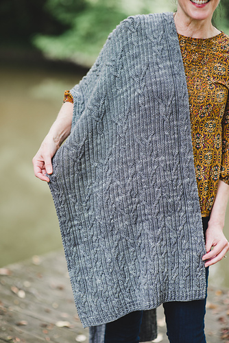 Ravelry: River Wrap pattern by Jennifer Wood