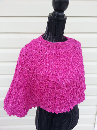 Ravelry: Japanese Poncho pattern by Anne-Lise Maigaard