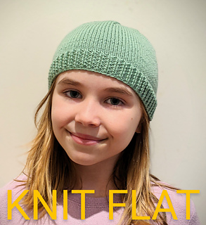 Ravelry: KNIT FLAT 5ply Family Beanies pattern by Wool Baa