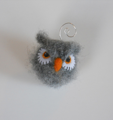 Ravelry: Felted Woolly Bird Holiday Ornaments pattern by Marie Mayhew