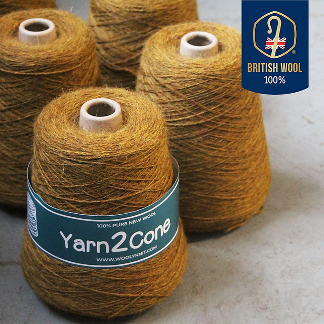 Ravelry: Woolyknit 4ply British Wool Cone
