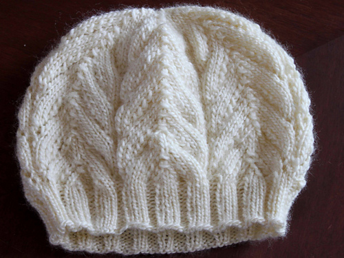 Ravelry: White Dome Beanie pattern by Nadia Elgawarsha