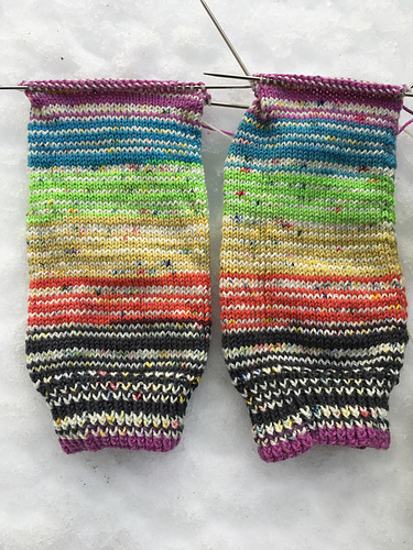 Ravelry: wrenknits' Dark Side Confetti Blenders