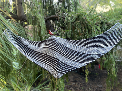 Ravelry: Double Gradient Boomerang Shawl pattern by Yay For Yarn Patterns
