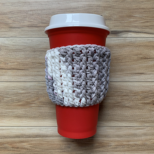 Ravelry: Squishy Cup Cozy pattern by Sarah Merchant