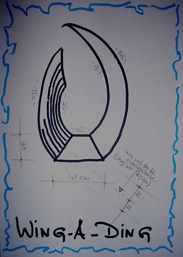 Ravelry: Wing-a-Ding pattern by WOLLWERK simone eich