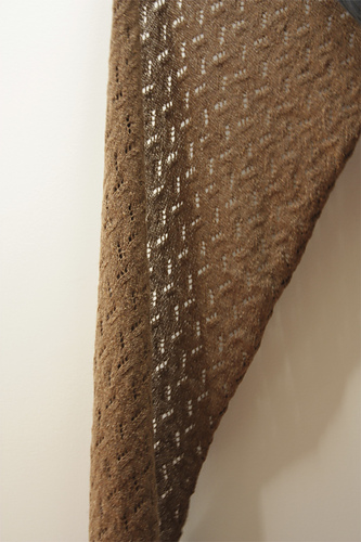 Ravelry: Lace Wrap in Shibui Pebble pattern by Leslie Weber