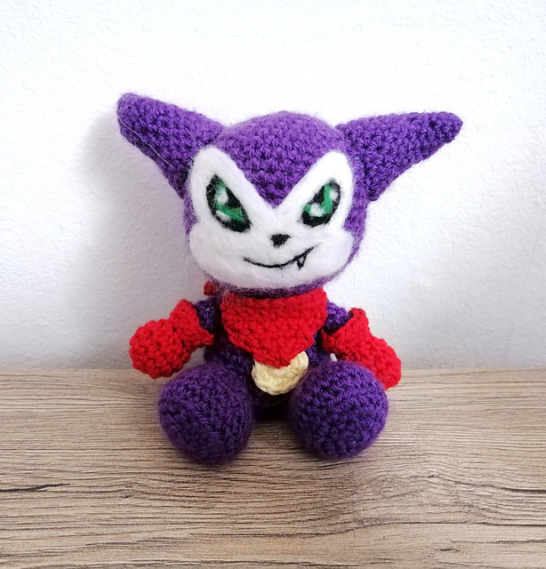 Ravelry: Impmon (Digimon) pattern by Rina Mogryna Art