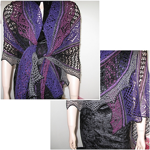 Ravelry: Stola / stole *DonnaRocco* pattern by Birgit Freyer