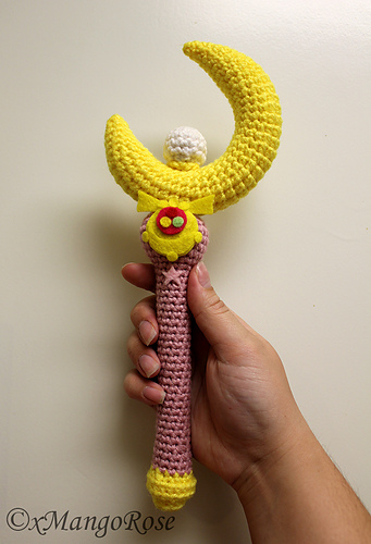 Ravelry: Sailor Moon Crescent Wand pattern by Wendy Korz