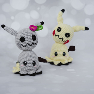 Ravelry: Mimikyu & Mimikins pattern by Nerea Gomis