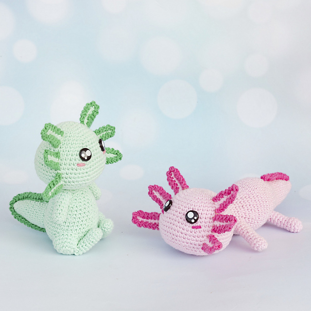 Ravelry: Axolotls pattern by Nerea Gomis