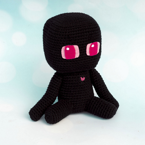 Ravelry: Enderman Minecraft pattern by Nerea Gomis