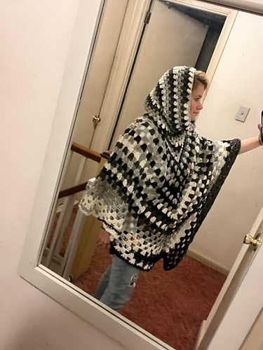 Ravelry: Hooded Poncho By Rissa pattern by Marissa Henderson