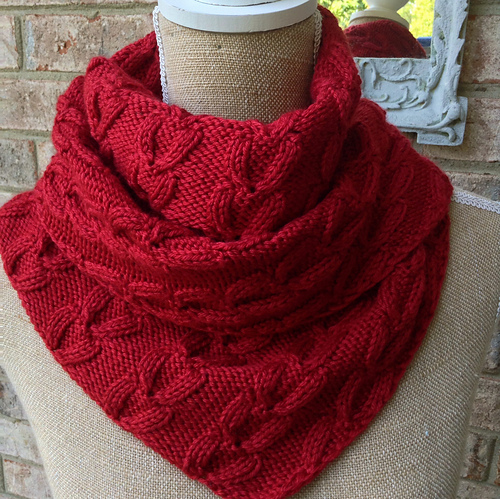 Ravelry: Canadian Maple Boomerang pattern by Susan Ashcroft