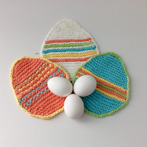 Ravelry: Easter Egg Dishcloth pattern by Kristen McDonnell