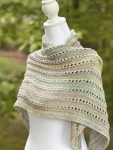 Ravelry: No-fuss shade-loving Shawl pattern by Susan Ashcroft