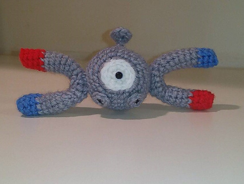 Ravelry: Magnemite - Pokémon Amigurumi pattern by Samantha Gibbs