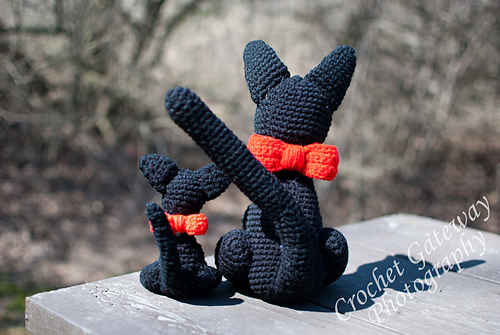 Ravelry: black kitten (Inspired by Jiji) pattern by Crochet Gateway