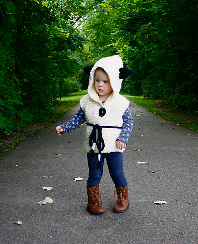 Ravelry: Sheridan sheep vest pattern by Muki Crafts