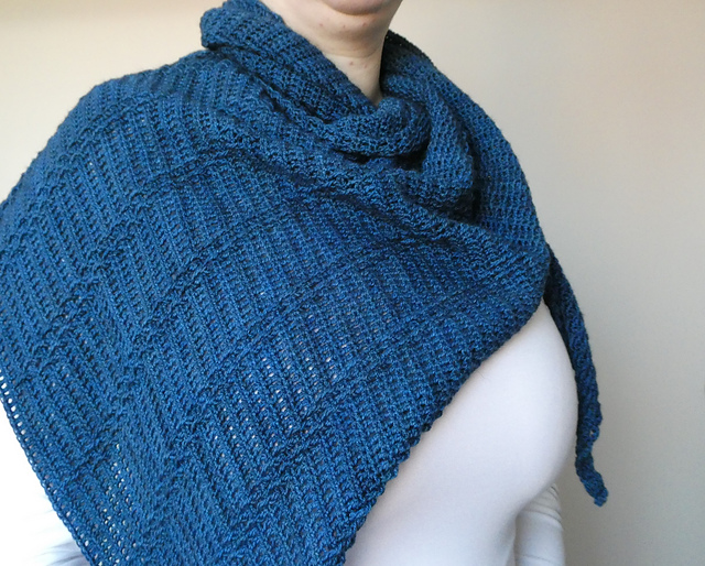 Ravelry: Lough Shore Shawl pattern by Sarah McFall