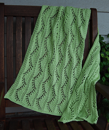 Ravelry: Vine Stitch Wrap pattern by Veronica Manno