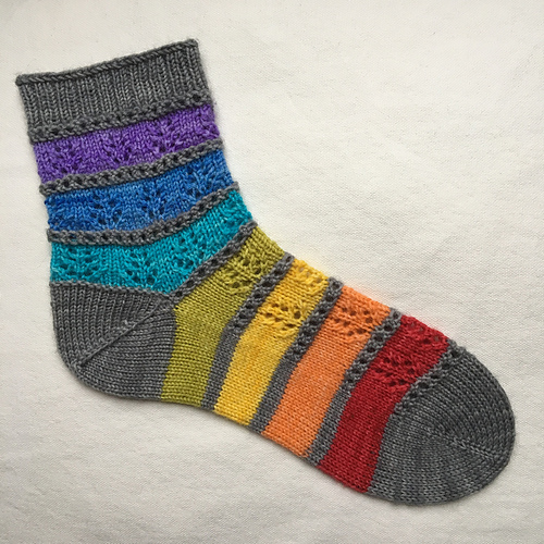 Ravelry: Flower Shock Socks pattern by Anna Friberg