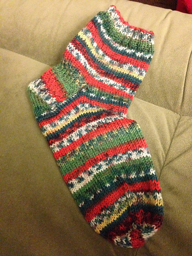 Ravelry: Easy Magic Loop Sock pattern by Courtney Aten