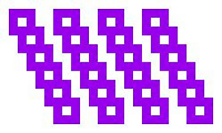 Ravelry: Mosaic Crochet Rectangle Coaster 34 pattern by Melanie O'Kane