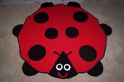 Ravelry: yarnorgy's Ladybug Baby Afghan