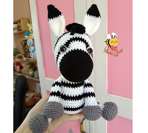 Ravelry: zooko the zebra pattern by Yarn over with Natasha Smuts