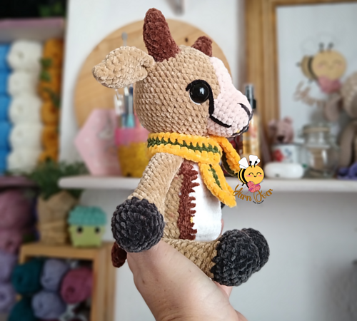 Ravelry: The gazelle amigurumi pattern by Yarn over with Natasha Smuts