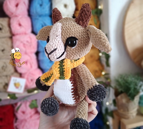 Ravelry: The gazelle amigurumi pattern by Yarn over with Natasha Smuts