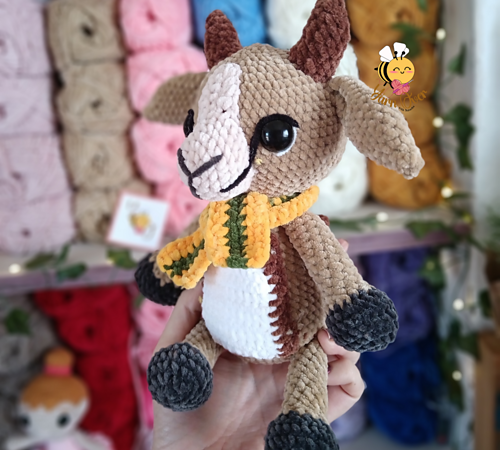 Ravelry: The gazelle amigurumi pattern by Yarn over with Natasha Smuts