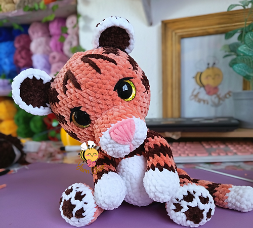 Ravelry: Stripes the tiger pattern by Yarn over with Natasha Smuts