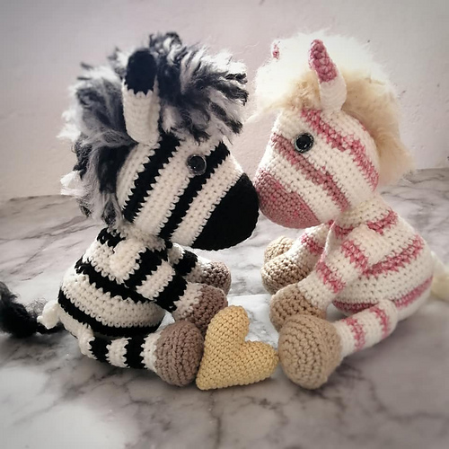 Ravelry: zooko the zebra pattern by Yarn over with Natasha Smuts