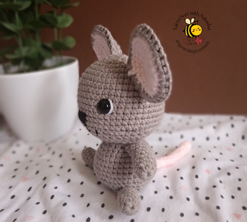 Ravelry: binky mouse amigurumi pattern by Yarn over with Natasha Smuts