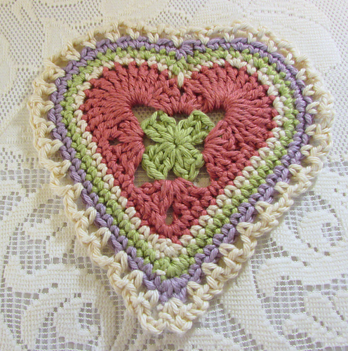 Ravelry: Granny Sweet Heart pattern by Nancy L Drew