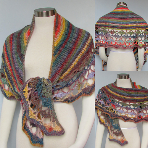 Ravelry: Amazing Rainbow Crescent pattern by Nancy L Drew
