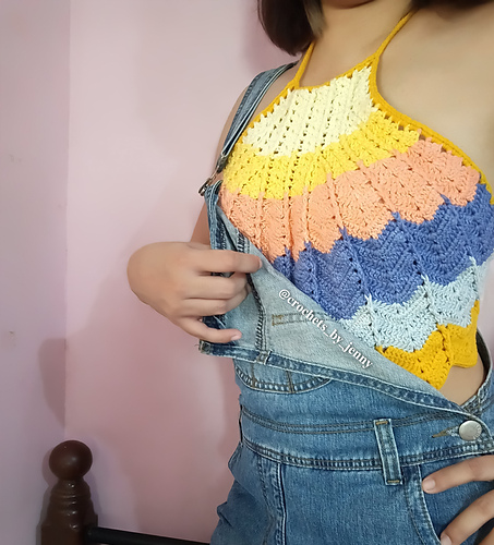Ravelry: Clam Top pattern by Kaye Estefanio