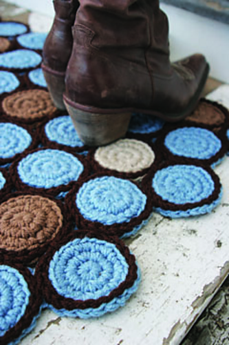 Ravelry: Circle Motif Rug pattern by Donna Hulka