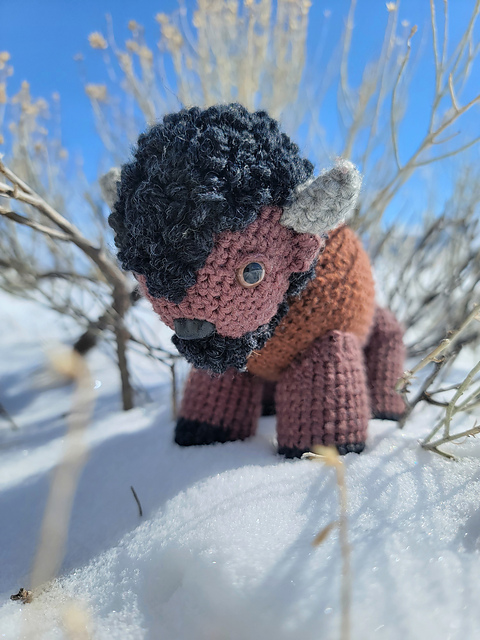 Ravelry: Yellowstone Bison pattern by Krista Belanger