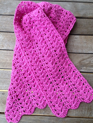 Ravelry: Dentelle Scarf pattern by Shara Made
