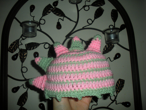 Ravelry: Crazy Dinosaur Mohawk Beanie pattern by Monique Engh