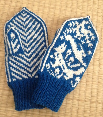 Ravelry: Animal Mittens どうぶつミトン pattern by Mariko Mikuni (三國 万里子）
