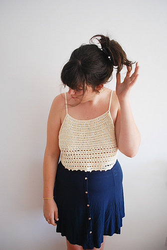 Ravelry: Summer top pattern by Sandra Sánchez