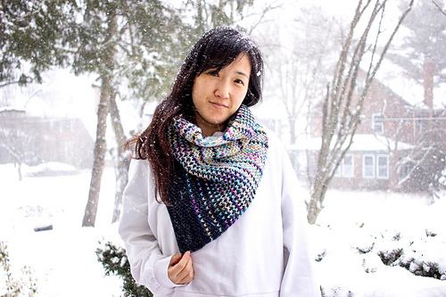 Ravelry: Over the Universe cowl pattern by Susan Lin