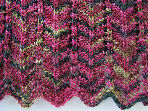 Ravelry: Gypsy Rose Scarf pattern by Barbara Venishnick